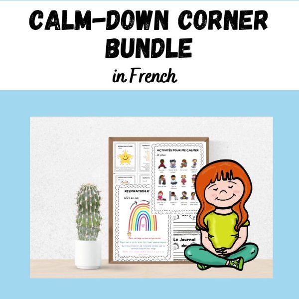 CALM DOWN CORNER BUNDLE IN FRENCH - At the Heart of Something Special