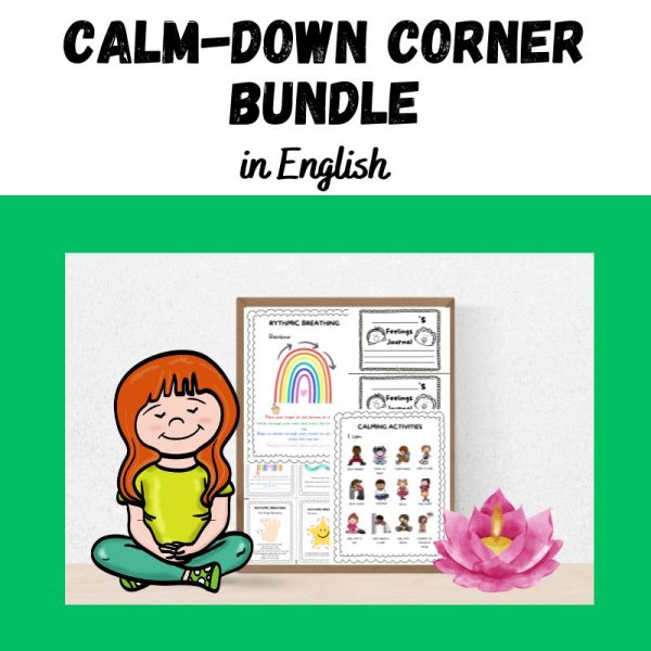 CALM DOWN CORNER BUNDLE IN ENGLISH - At the Heart of Something Special