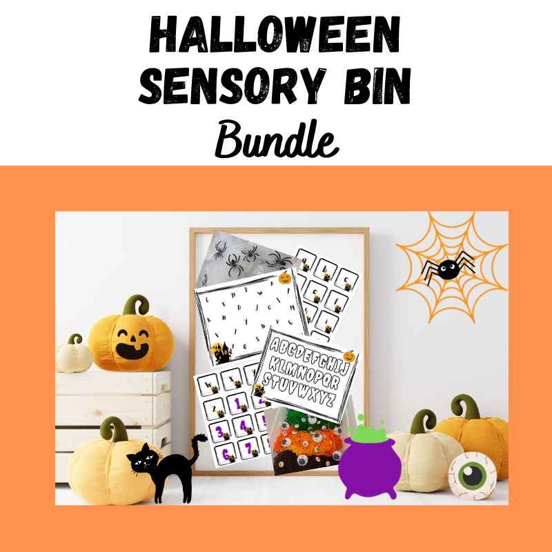 HALLOWEEN SENSORY BIN BUNDLE - At the Heart of Something Special